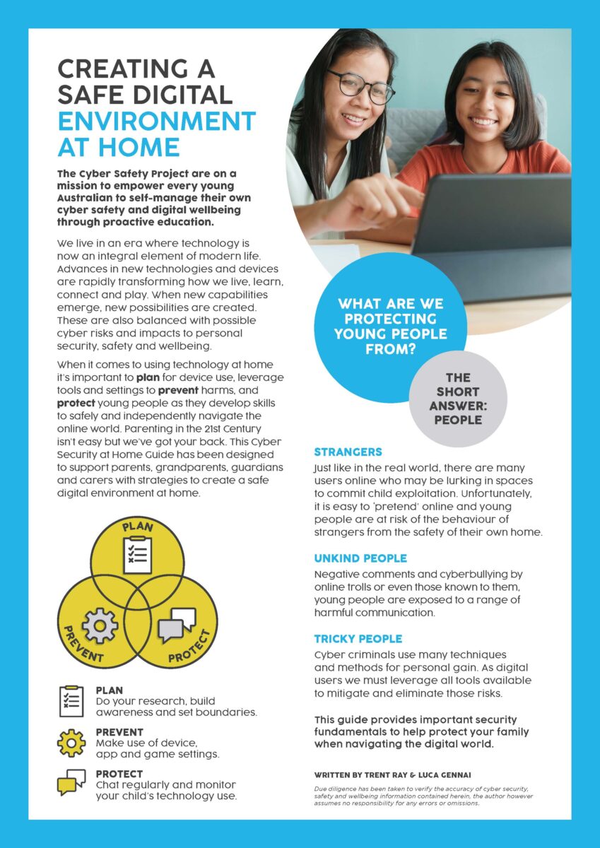 Cyber Security at Home – St Anthony's Primary School